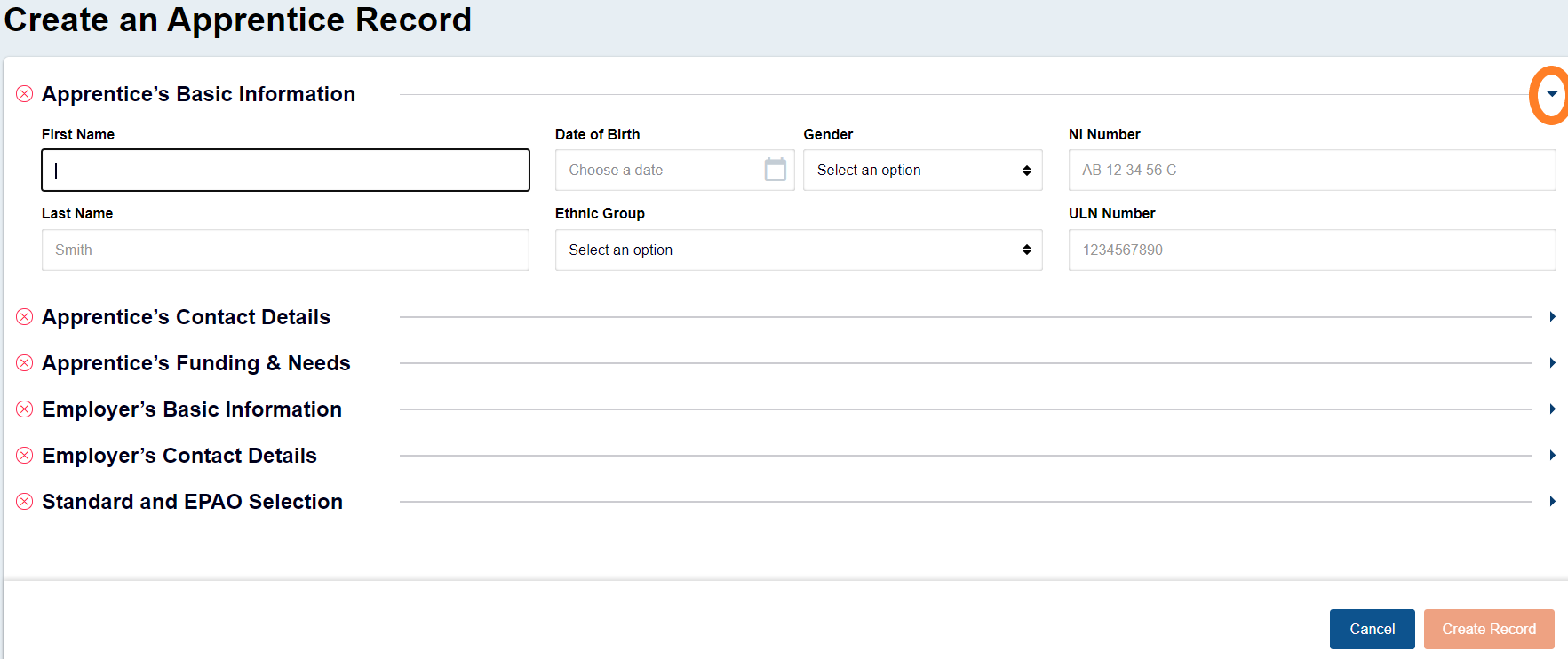 Creating Apprentice records in ACE360: A Complete Guide for LTPs - ACE360