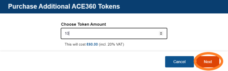How to purchase ACE360 Tokens via BACS - ACE360