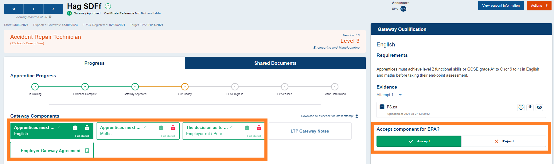 How to Accept Gateway Submissions in ACE360: A Guide for EPAOs - ACE360