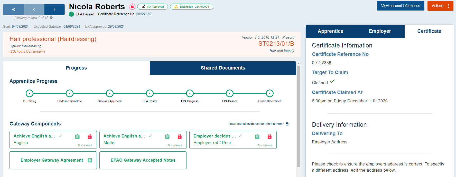 Understanding Your Certification Claim Date in ACE360: A Guide for ...