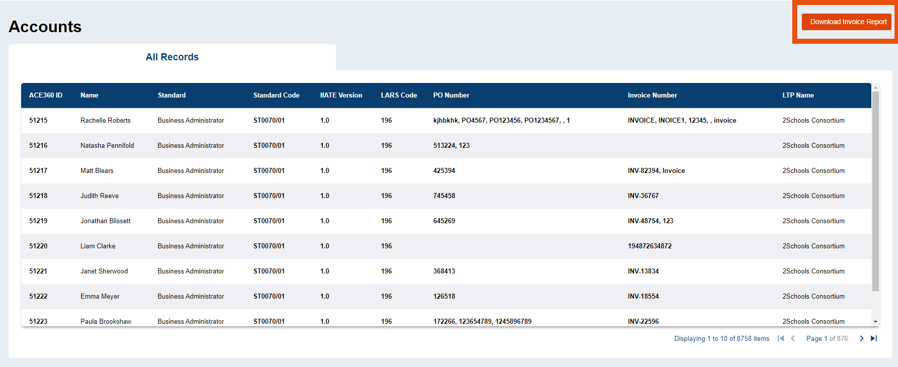 Mastering Invoice Reporting in ACE360: A Guide for EPAOs - ACE360